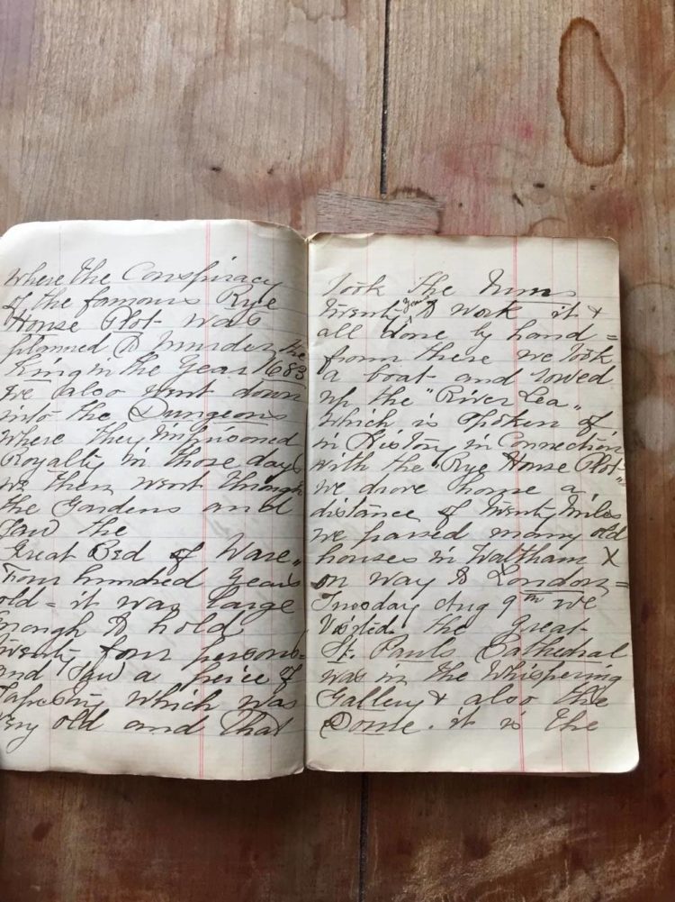 The Diary of Hen: A Victorian Singer's 1887 European Tour - Diary File